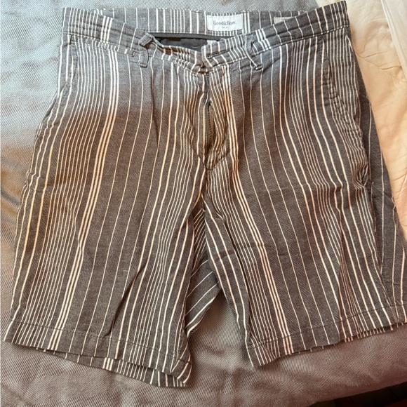 Goodfellow & Co | Shorts | Gray Striped Mens Shorts | Poshmark